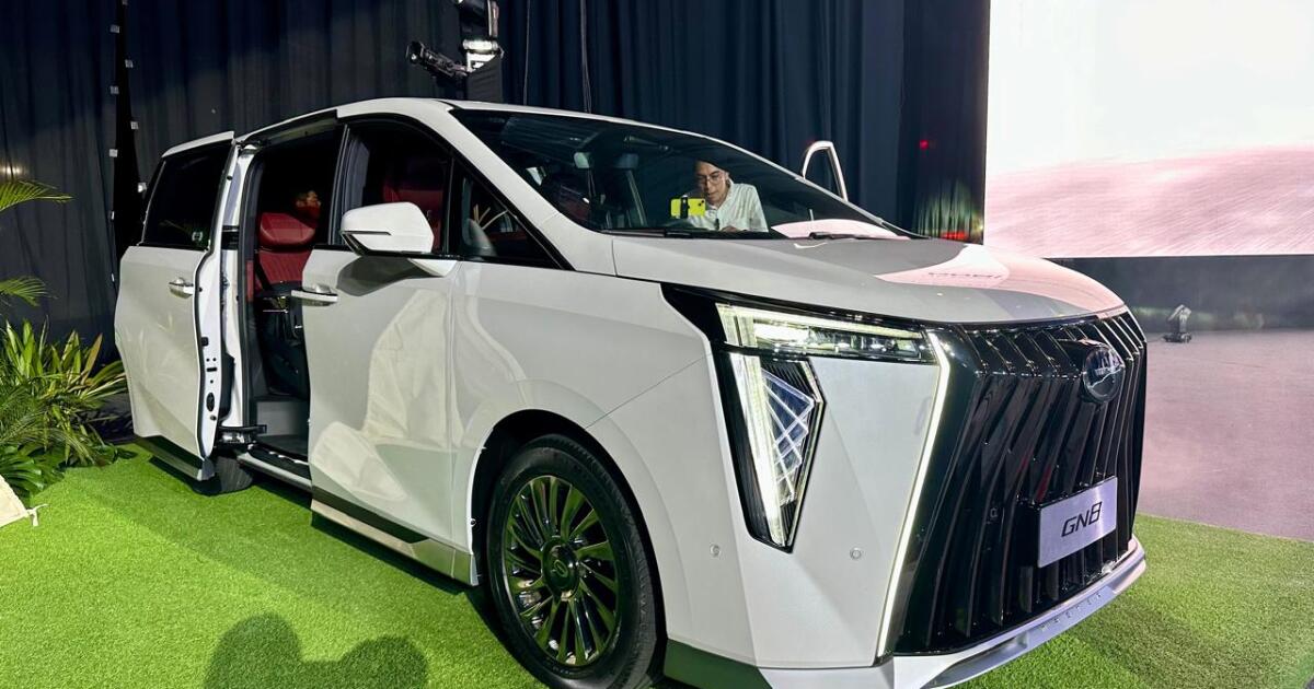 GAC alista una versión híbrida enchufable de su minivan GN8