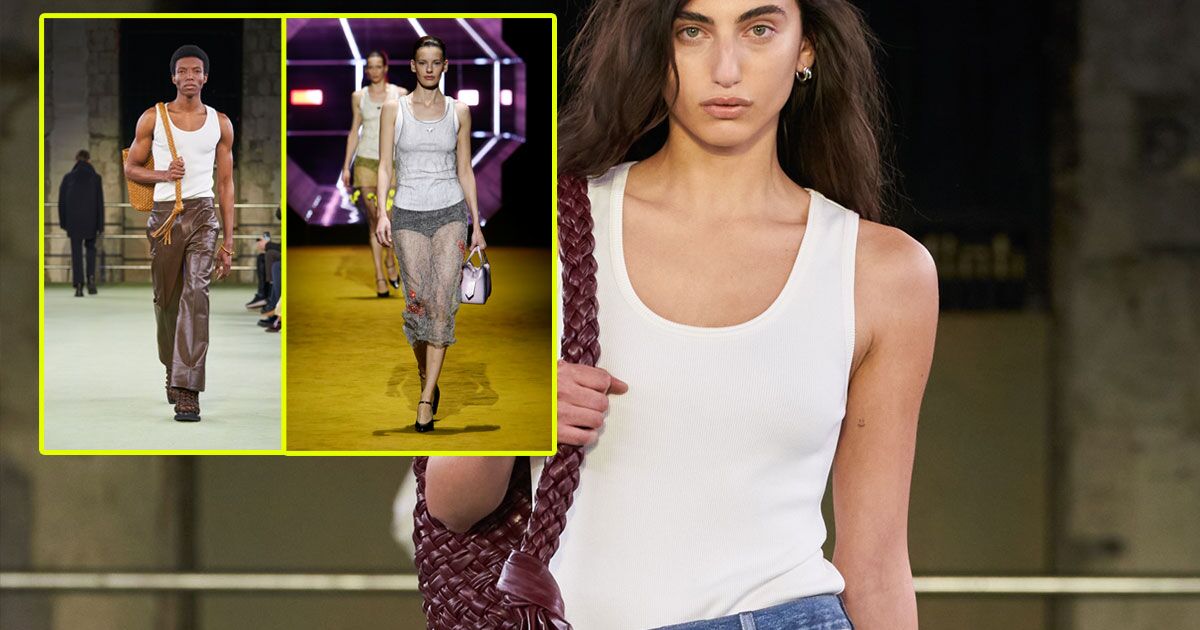 La tank top blanca es la tendencia más accessible y cool de la temporada