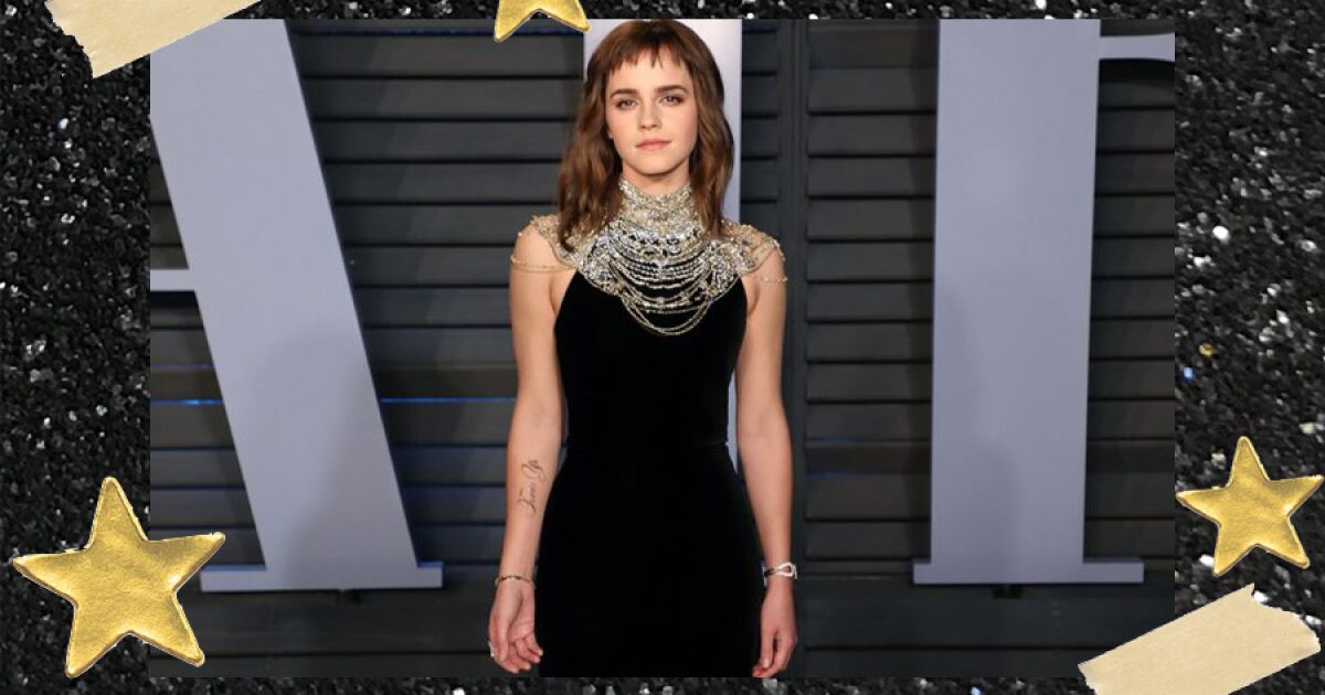 El nuevo fleco de Emma Watson es arriesgado, pero su tatuaje es el ...
