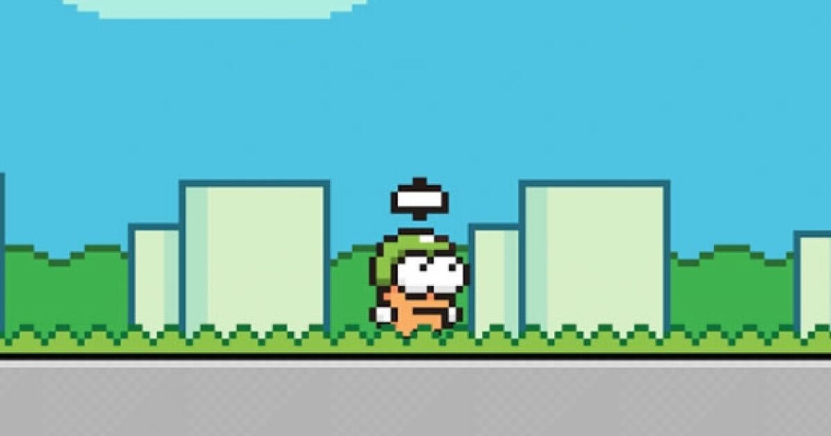 Ya está aquí Swing Copters, el sucesor de Flappy Bird