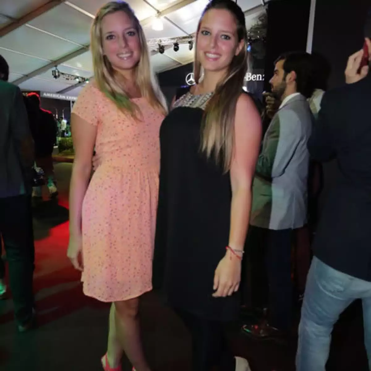 Raquel y Alberto Fasja en la clausura del MBFWMx