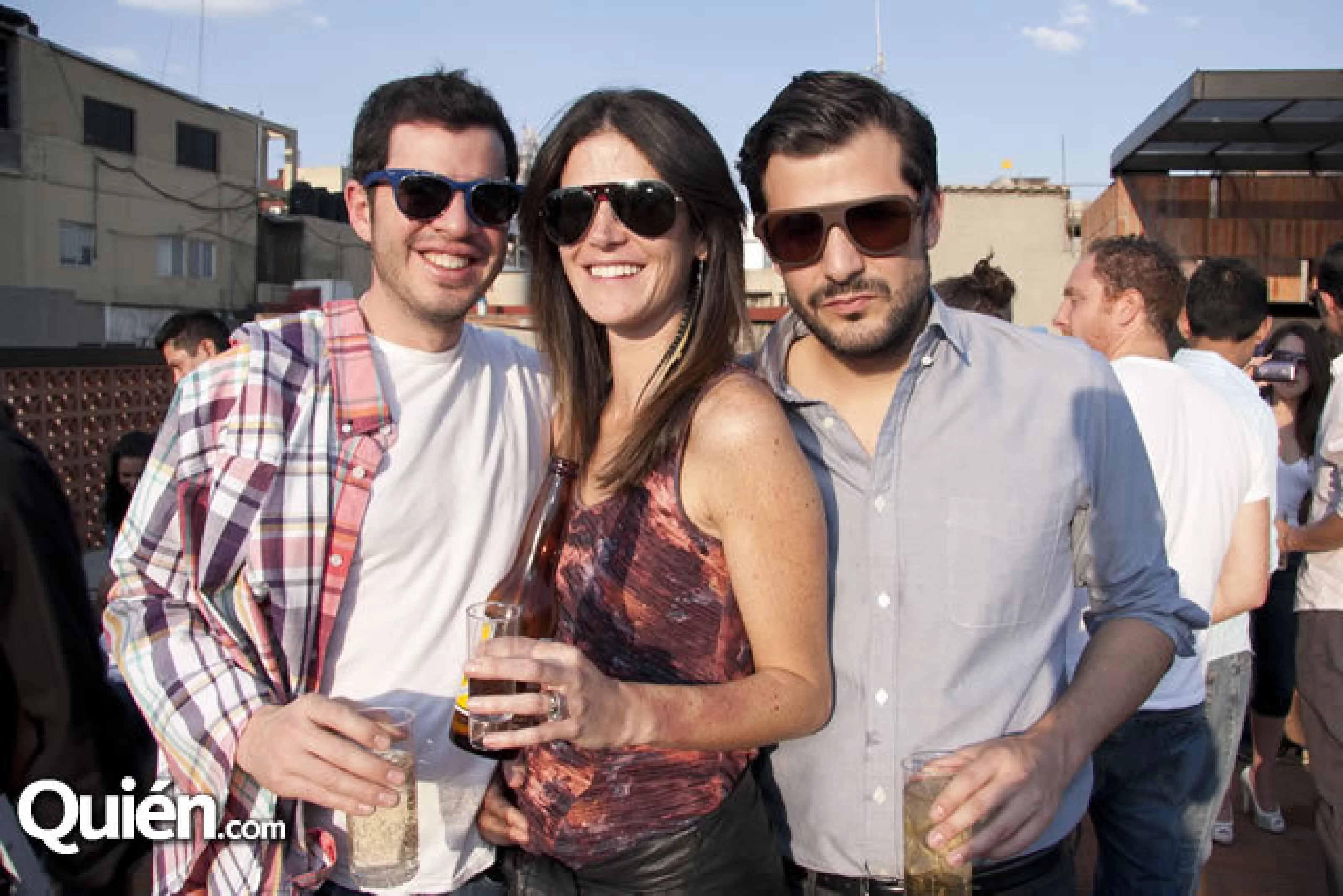 Isaac Bissu y Alexia Camil de fiesta en `Downtown´