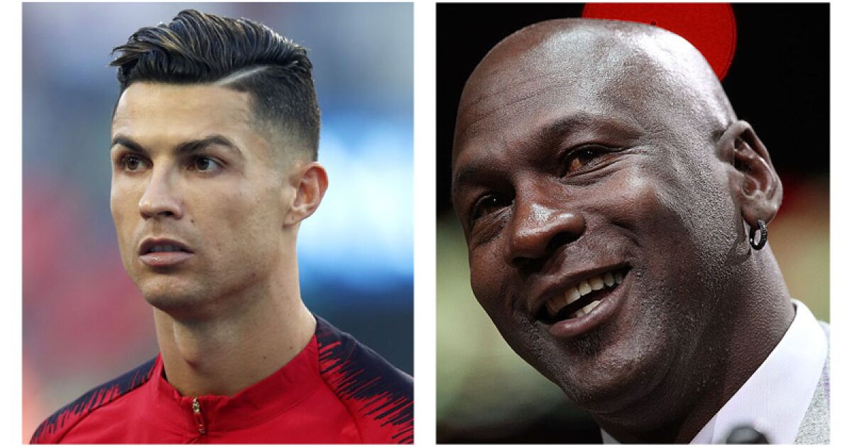 Cristiano Ronaldo y Michael Jordan se vuelven virales en Instagram