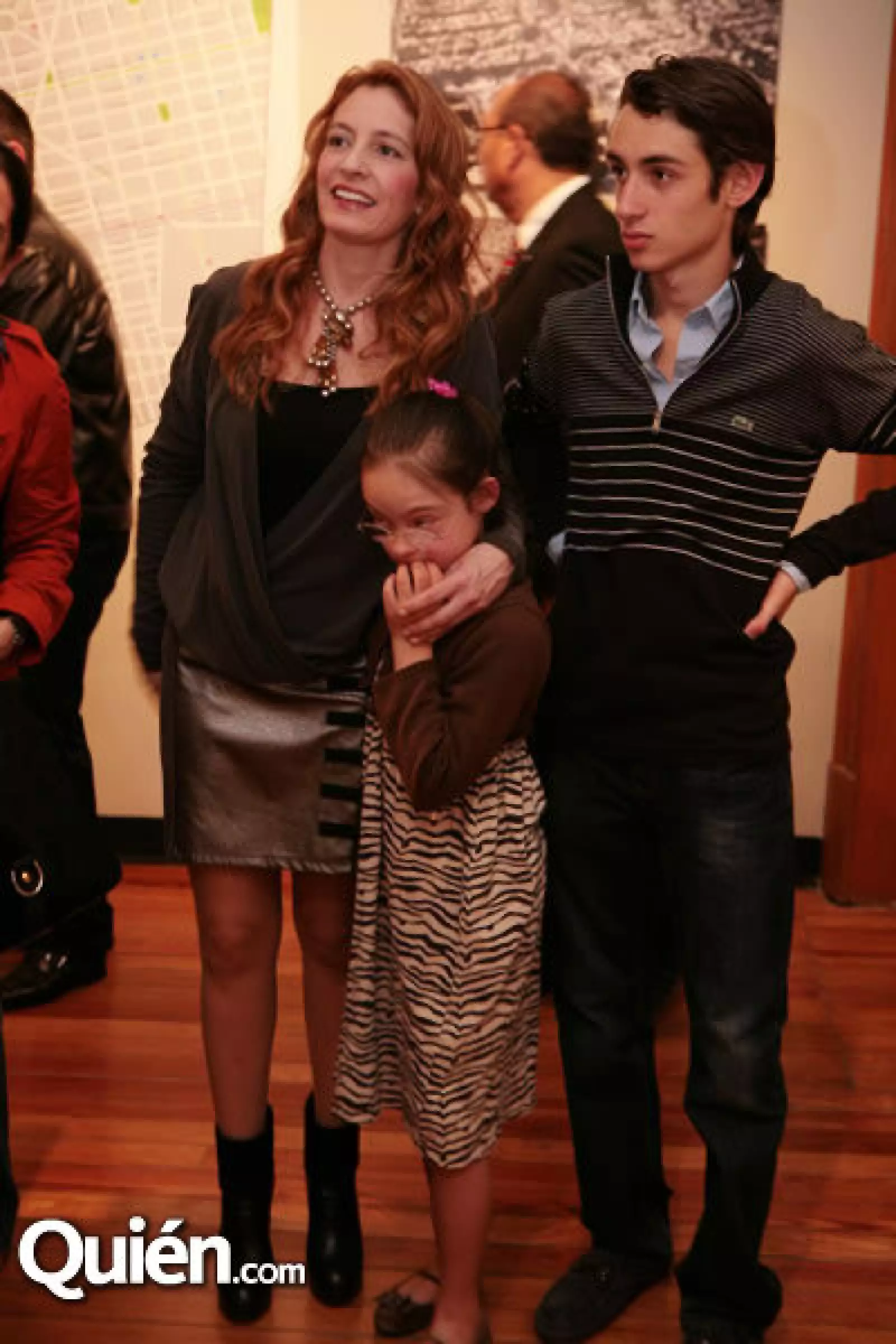 Los Arango en la inauguración de la exposición `Roma Cond...