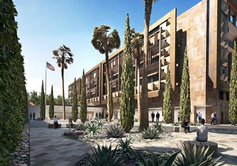 Así será la nueva Embajada de Estados Unidos en México