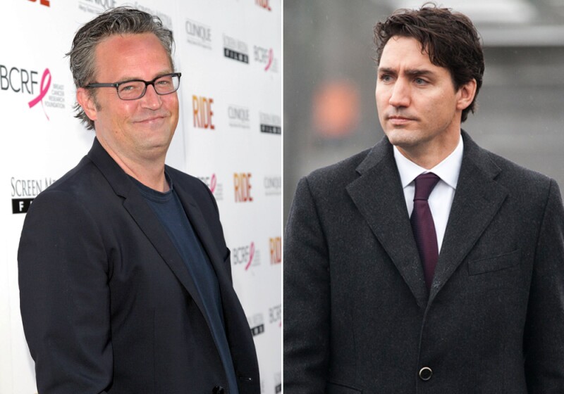 ¿Justin Trudeau quiere la revancha con Matthew Perry?