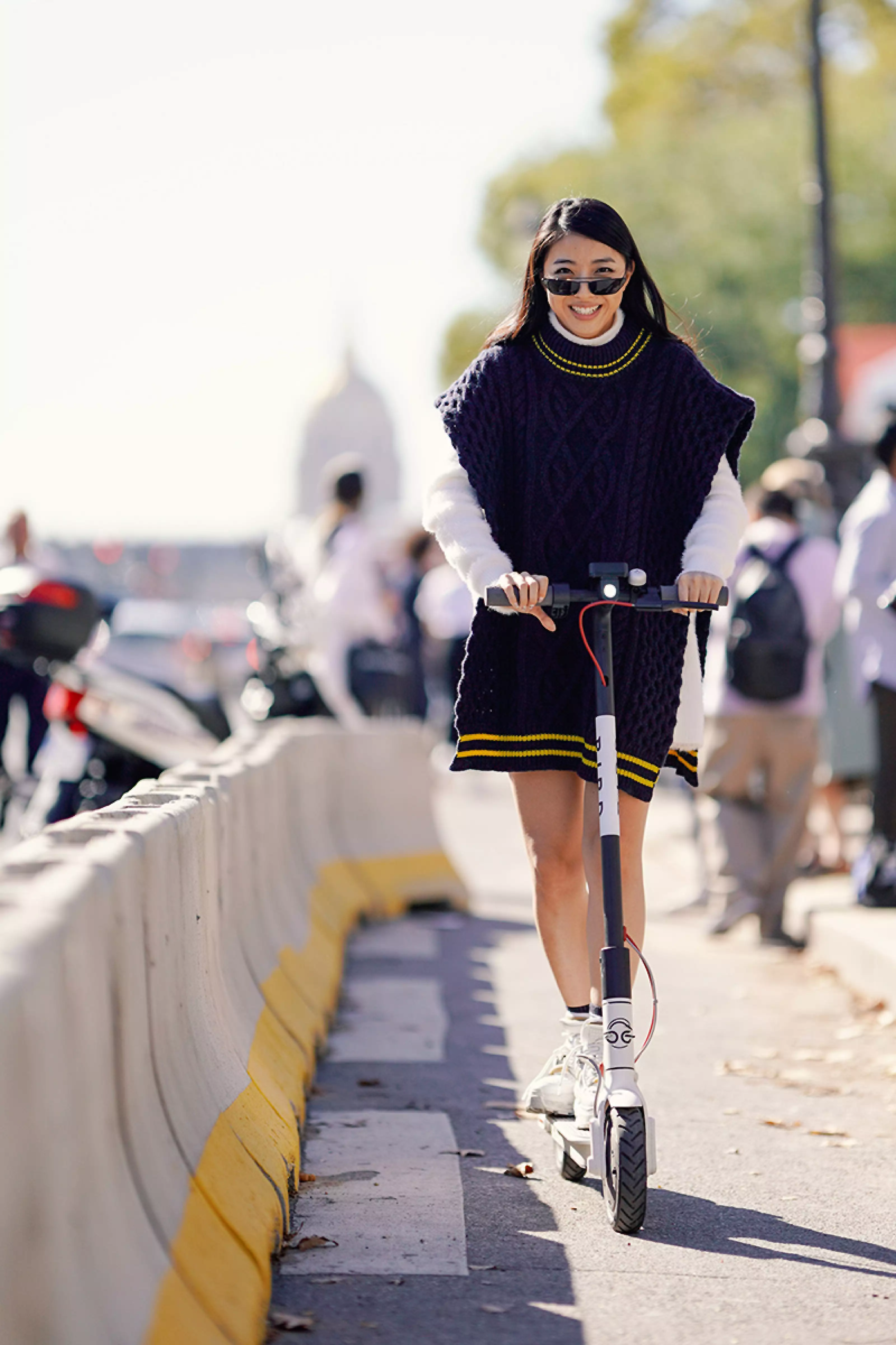 Los mejores looks de street style... ¡en scooter! (leíste bien, en scooter)