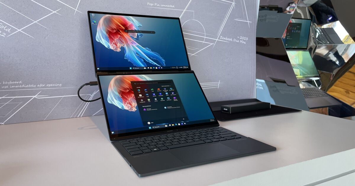¿Las laptops con doble pantalla serán la nueva tendencia en computadoras?