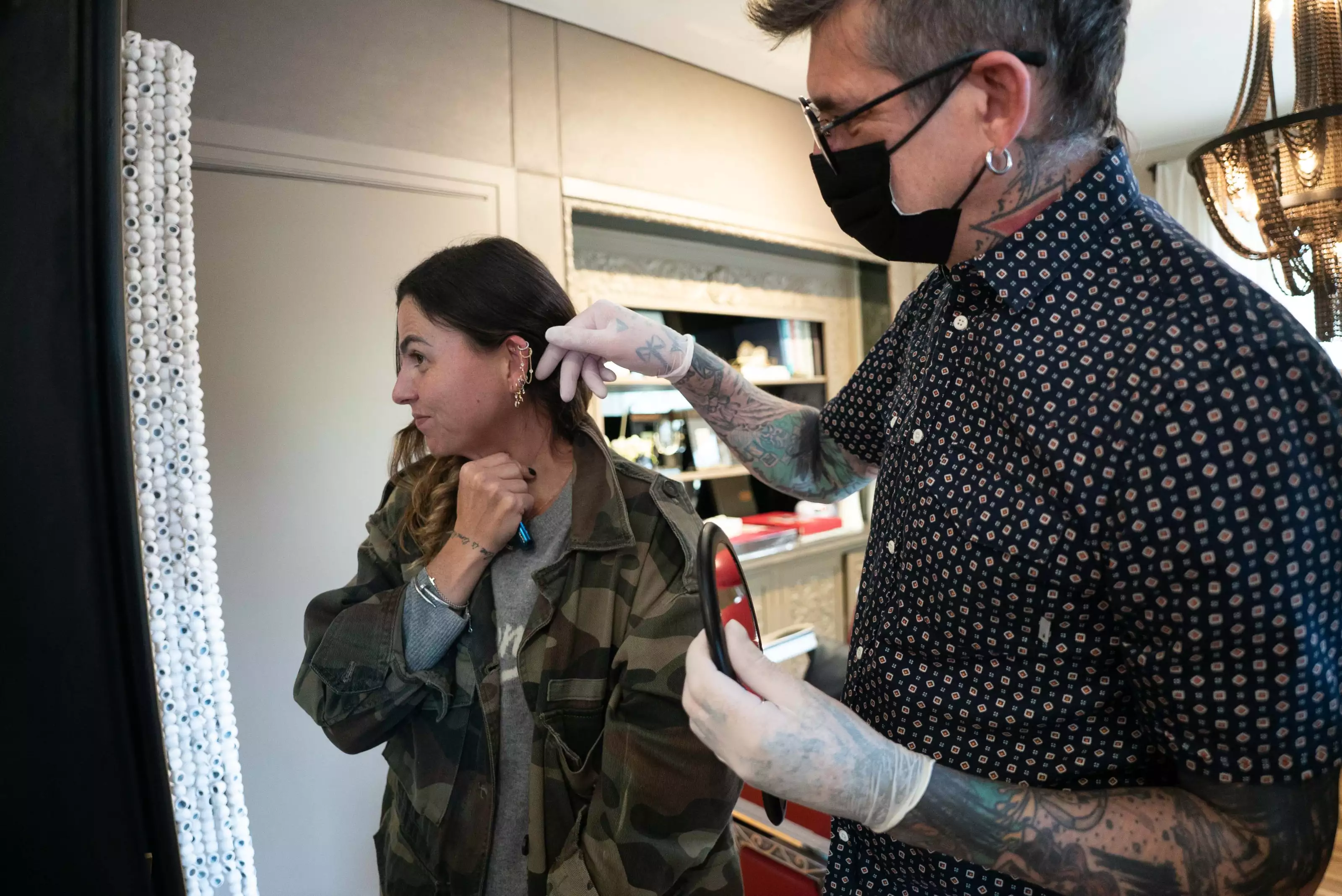 Danny Yerna y María Tash, el dúo dinámico organiza piercing party