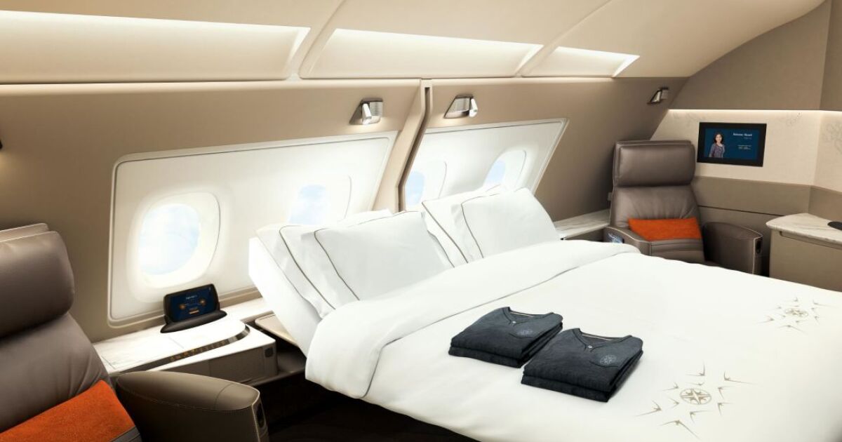 La revolución de las camas en los aviones