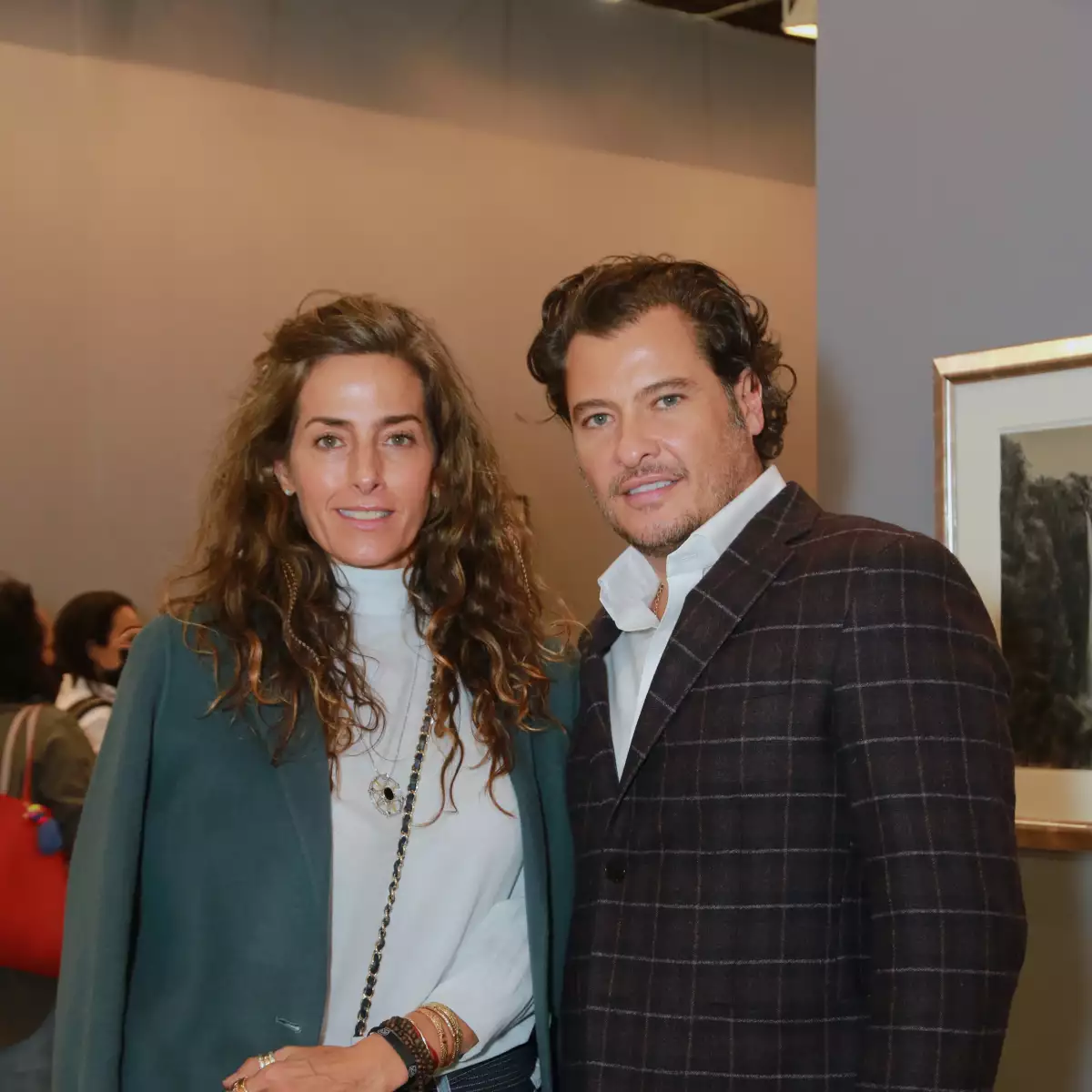 Paola Saad y Rodrigo Ripstein juntos en Zona Maco