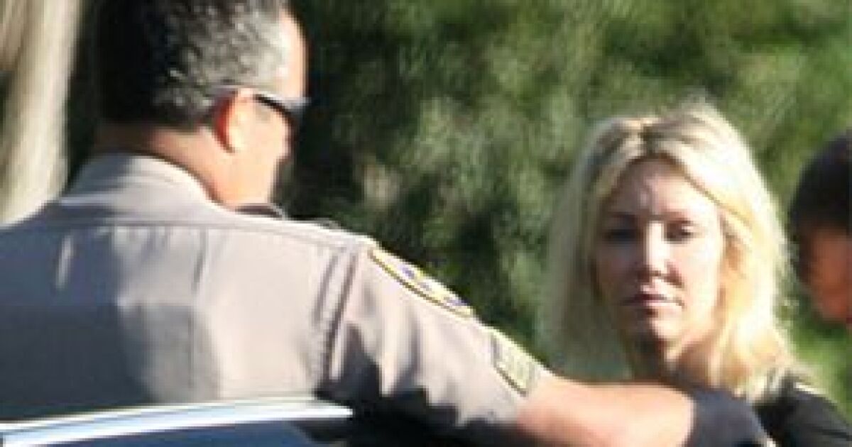 Heather Locklear Detenida por conducir drogada