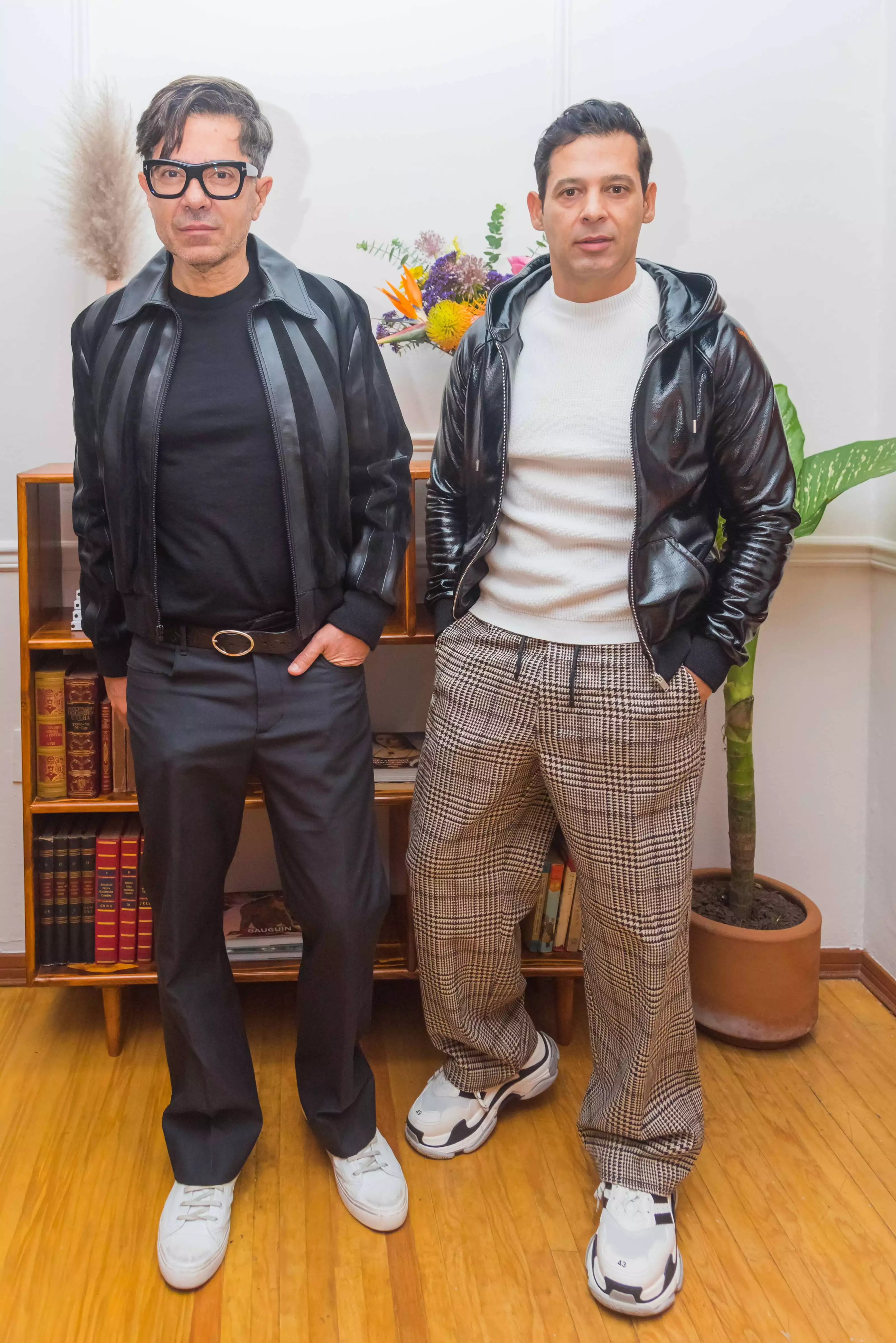 Rodrigo Ortiz Monasterio y Andrés Lebrija en una cena con Tequila 1800