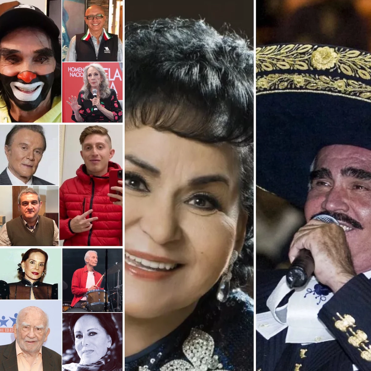 Artistas que murieron en 2021: ellos son los famosos que partieron este año