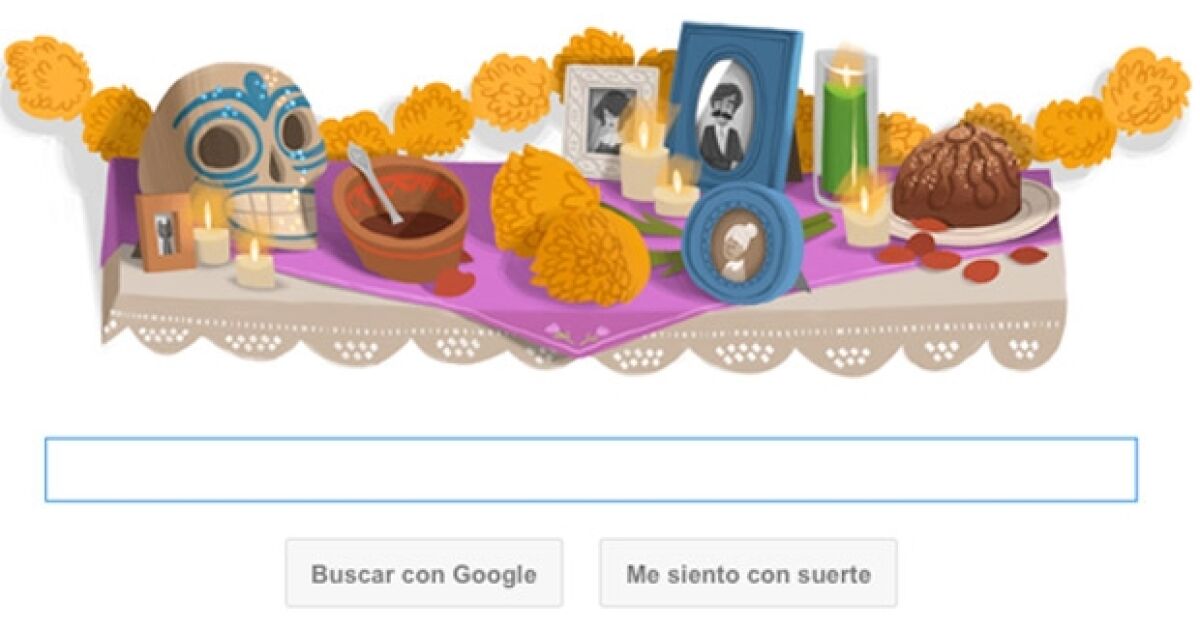 Google festeja Día de Muertos