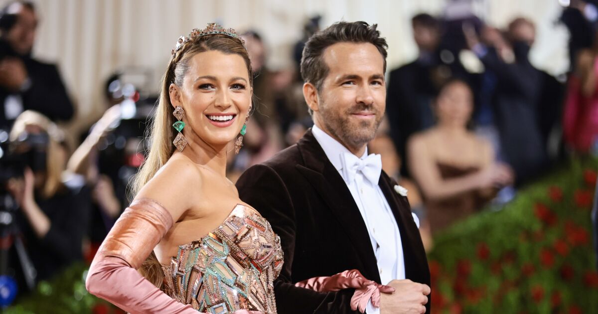Ryan Reynolds revela el nombre de su cuarto hijo con Blake Lively