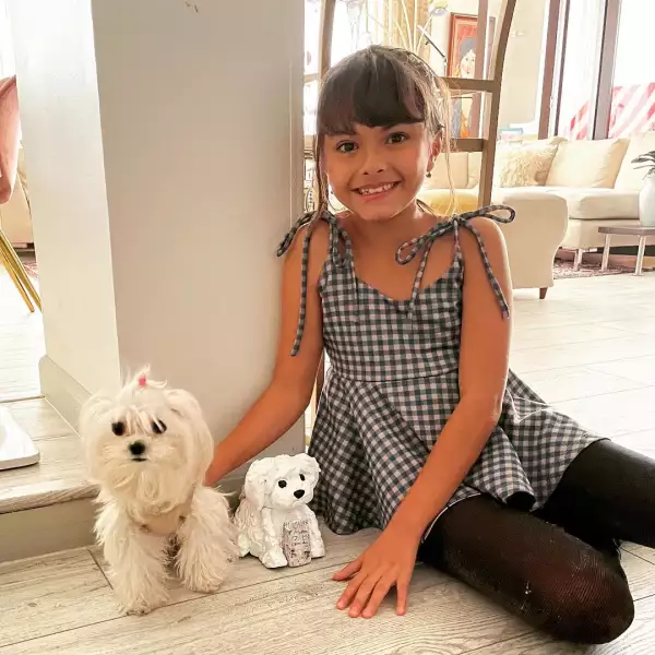 Así ha crecido Rafaela, la hija de Cristian Castro