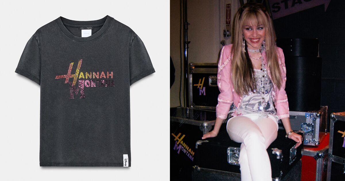 Zara pone a la venta merch oficial por el aniversario de Hannah Montana