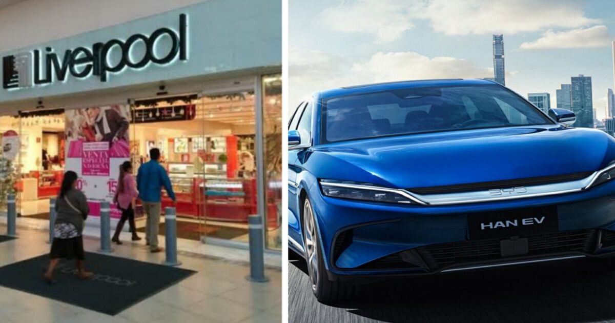 Liverpool inaugura un showroom de autos BYD en el centro comercial ...