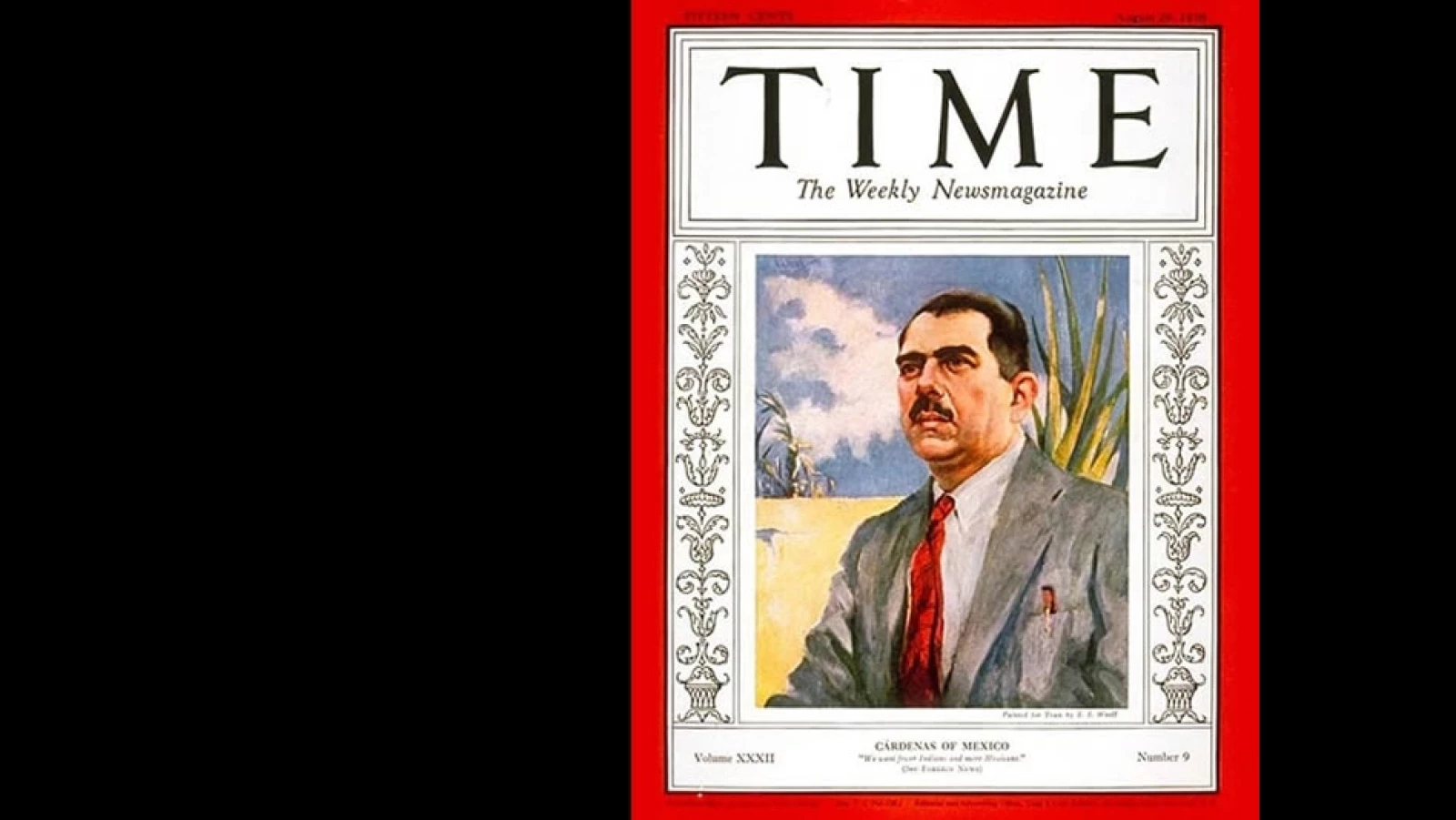 Los presidentes mexicanos en la portada de la revista 'Time'