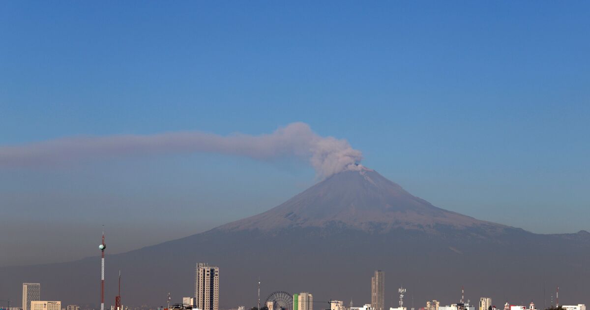 Por el Popo, Puebla se prepara para evacuar a 60,000 personas