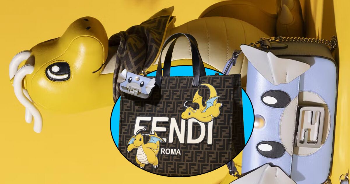 Primero Tiffany & Co; ahora Fendi: la marca italiana colabora con Pokémon