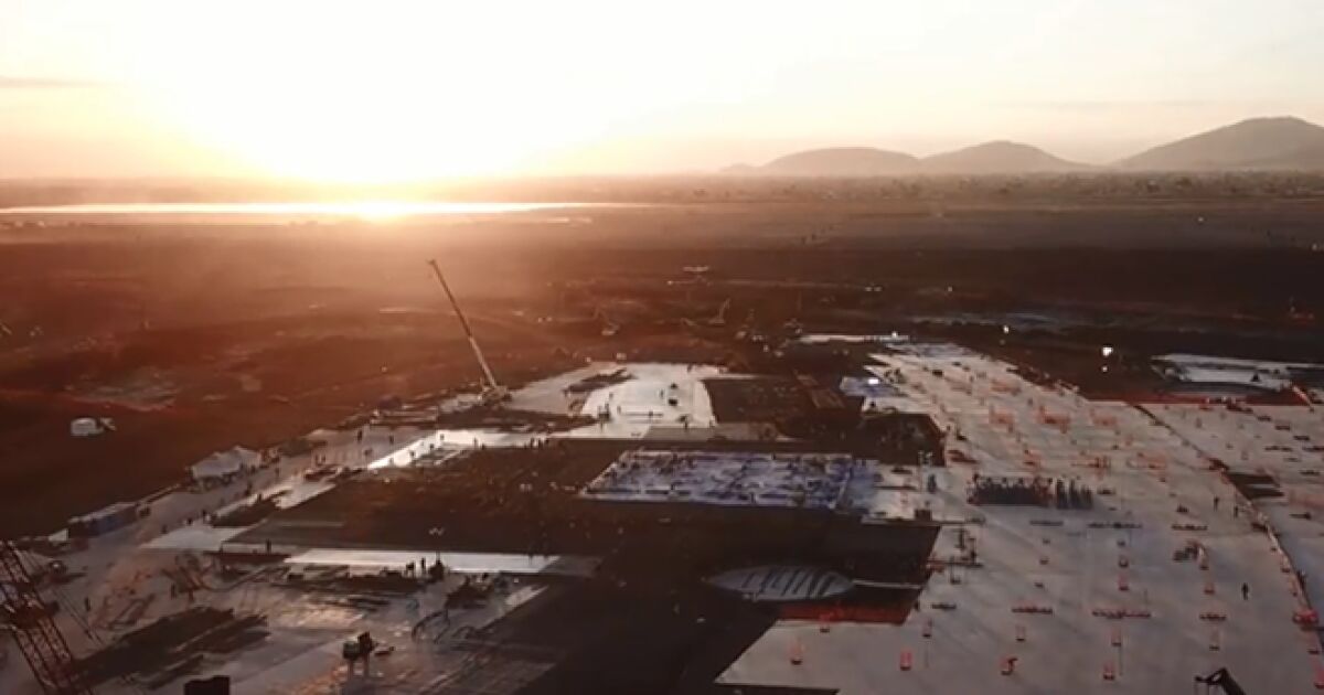 VIDEO: Así va la construcción del NAICM al finalizar 2017