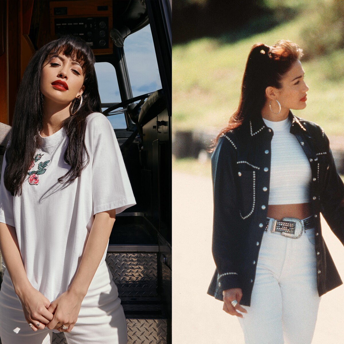 Así se ve Selena de 1997 con JLo vs. Selena: La Serie con Christian ...