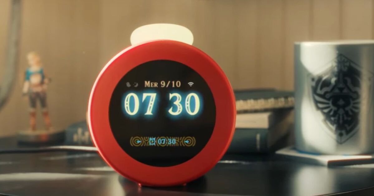 Nintendo lanza Alarmo, un reloj despertador que detecta el movimiento