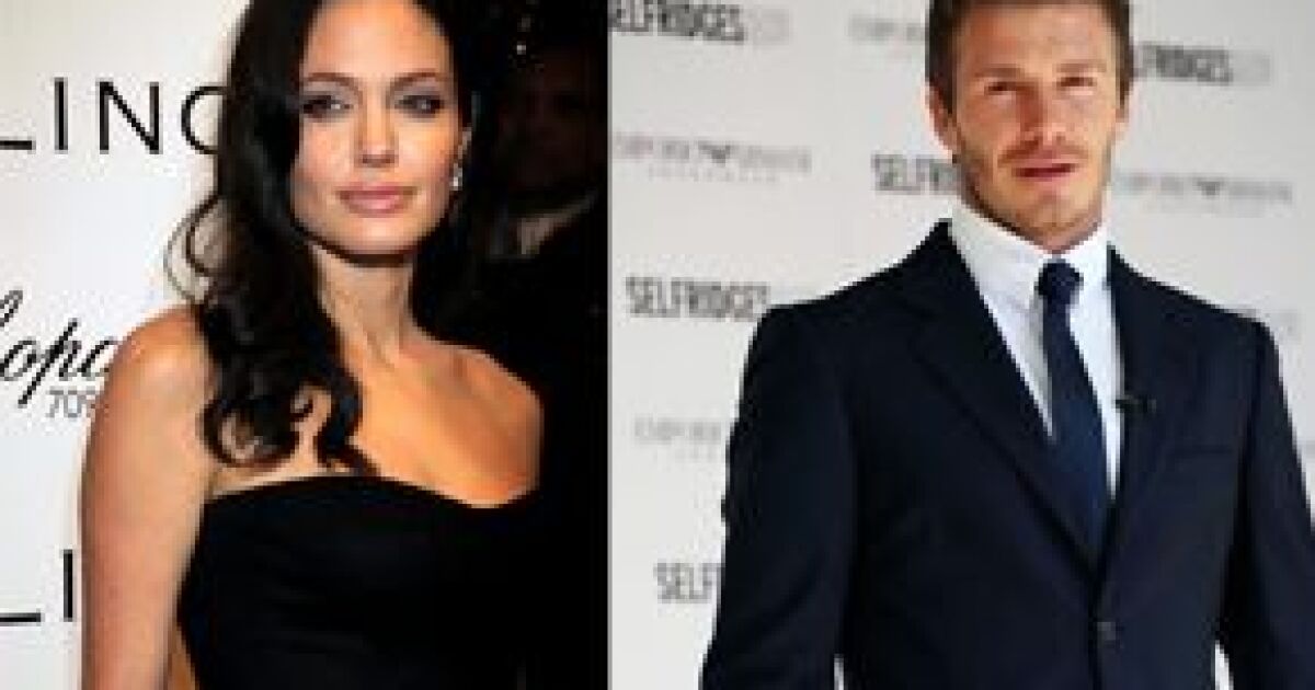 Jolie y Beckham modelarán para Armani