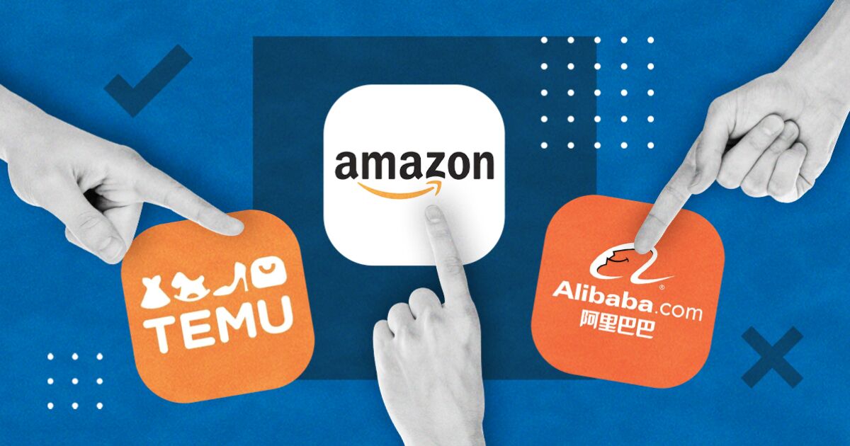 Temu vs Amazon vs AliBaba: ¿cuál es la mejor plataforma para comprar?