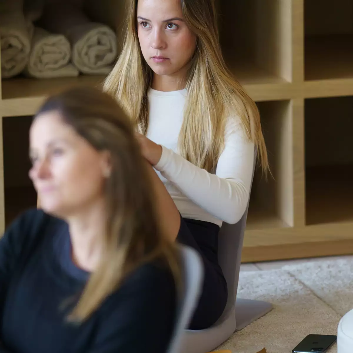 Lucille Aiza y Eileen Guerrero presentan nuevos poductos de We+Flow