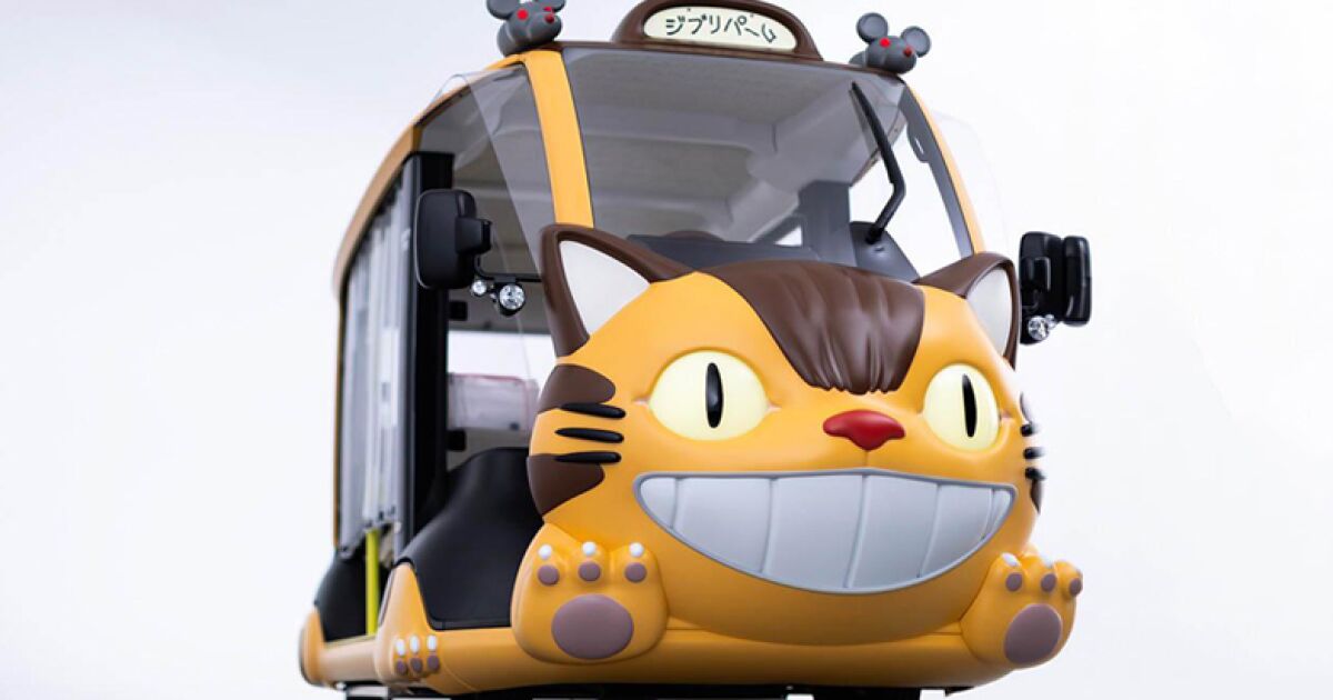 Conoce el Cat Bus, el autobús de Toyota inspirado en la película 'Mi ...
