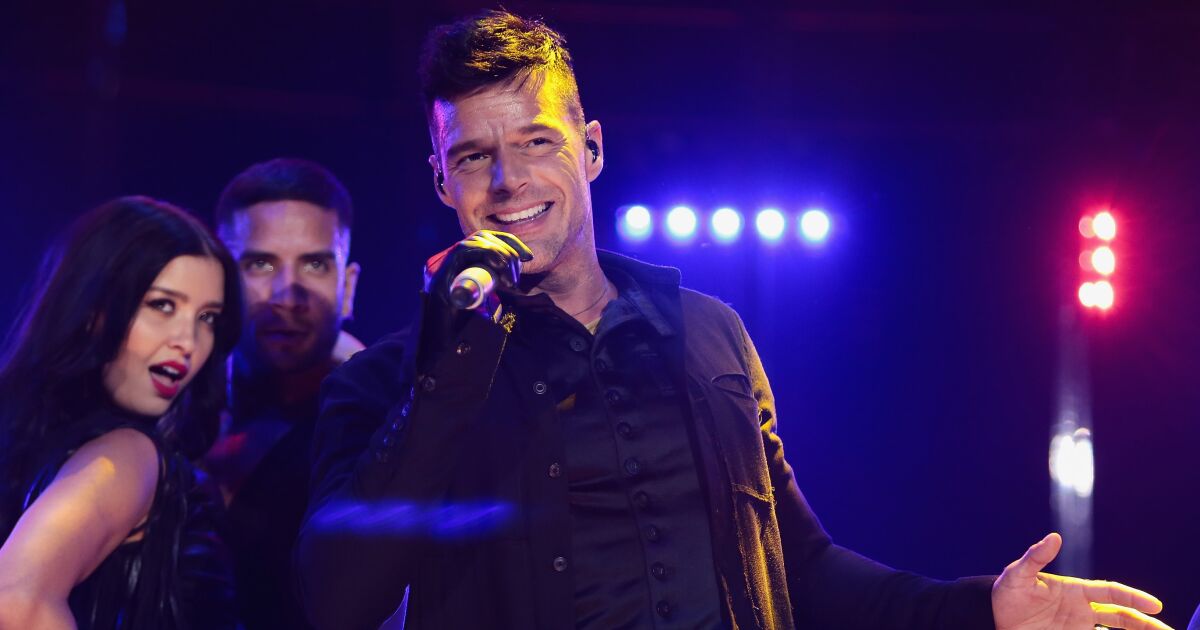 En pleno show, Ricky Martin es cómplice de una romántica pedida de mano