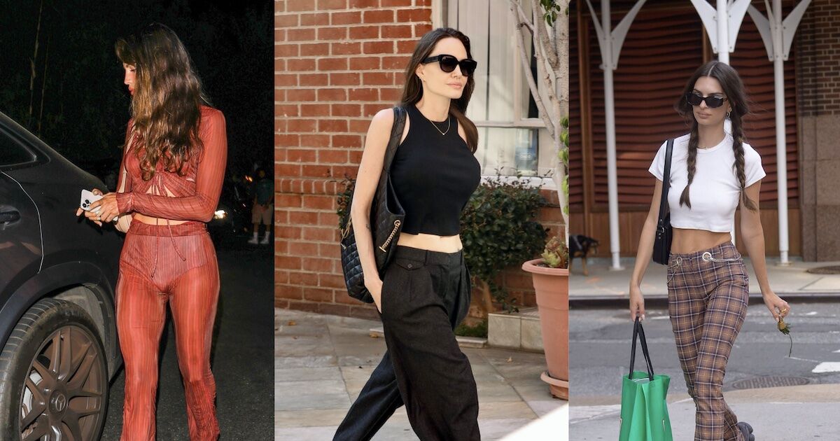 así es como Angelina Jolie y Eiza González llevan el crop top