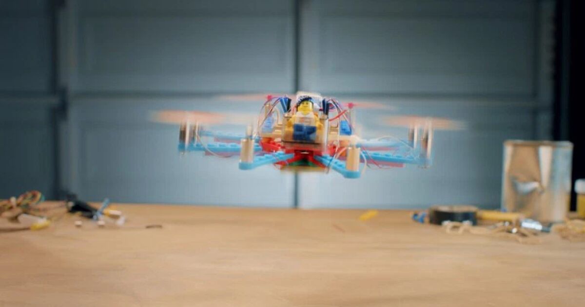 ¡Ahora puedes construir un dron con Legos!
