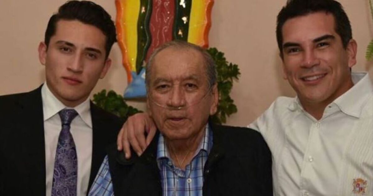 Muere el papá de Alejandro Moreno, presidente nacional del PRI