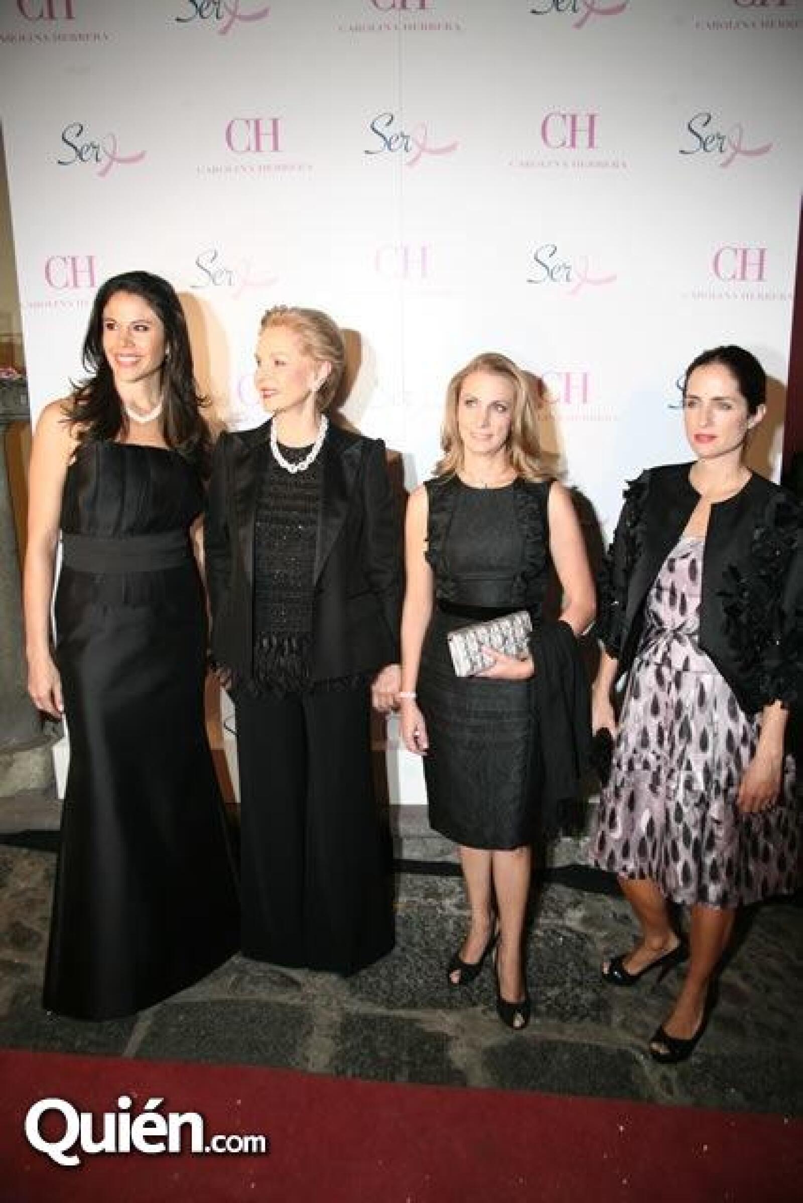 Carolina Herrera y su hija en México