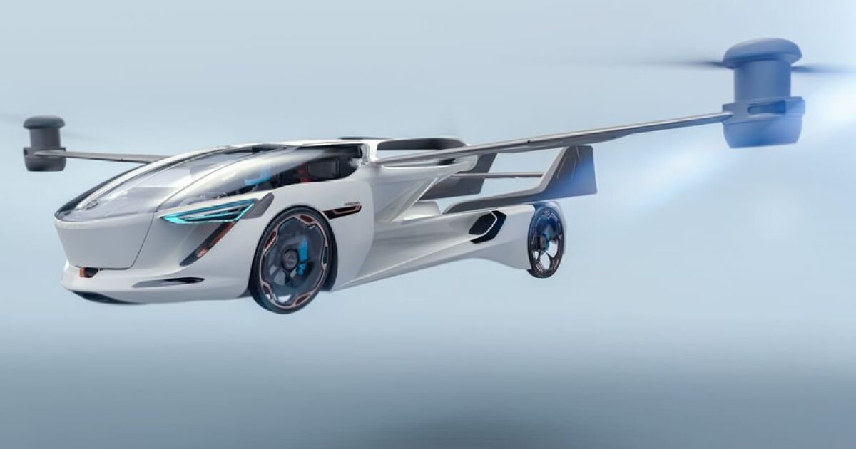 Aeromobil: el proyecto de un auto eléctrico volador