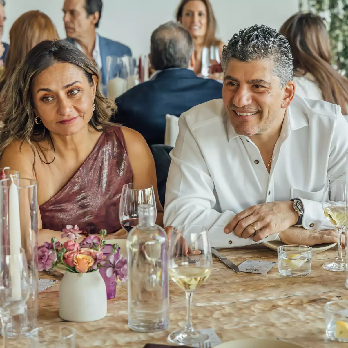 Saddy Abaunza celebra su cumpleaños 60 en Lago Algo