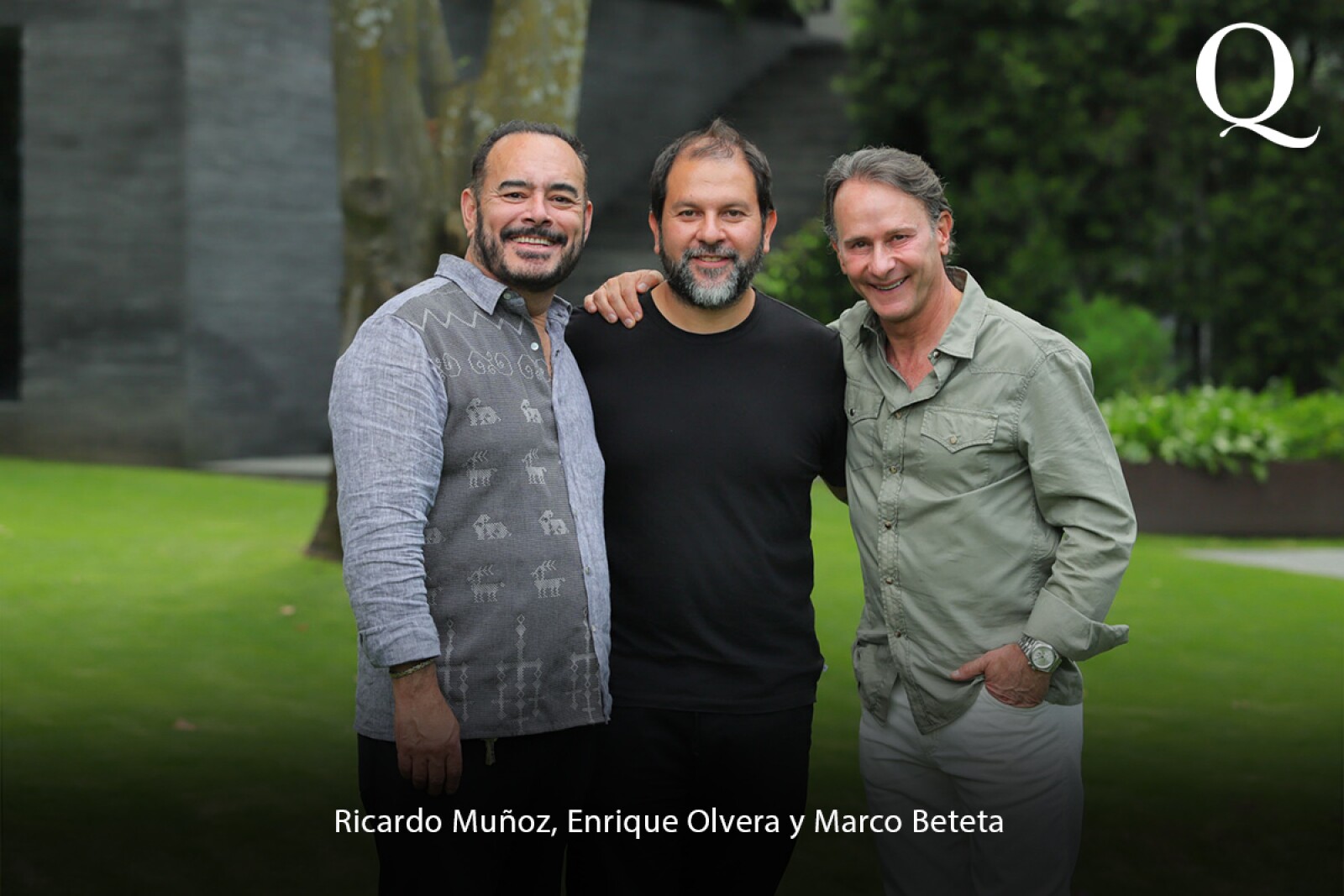 Marco Beteta de anfitrión para comida dedicada a Enrique Olvera
