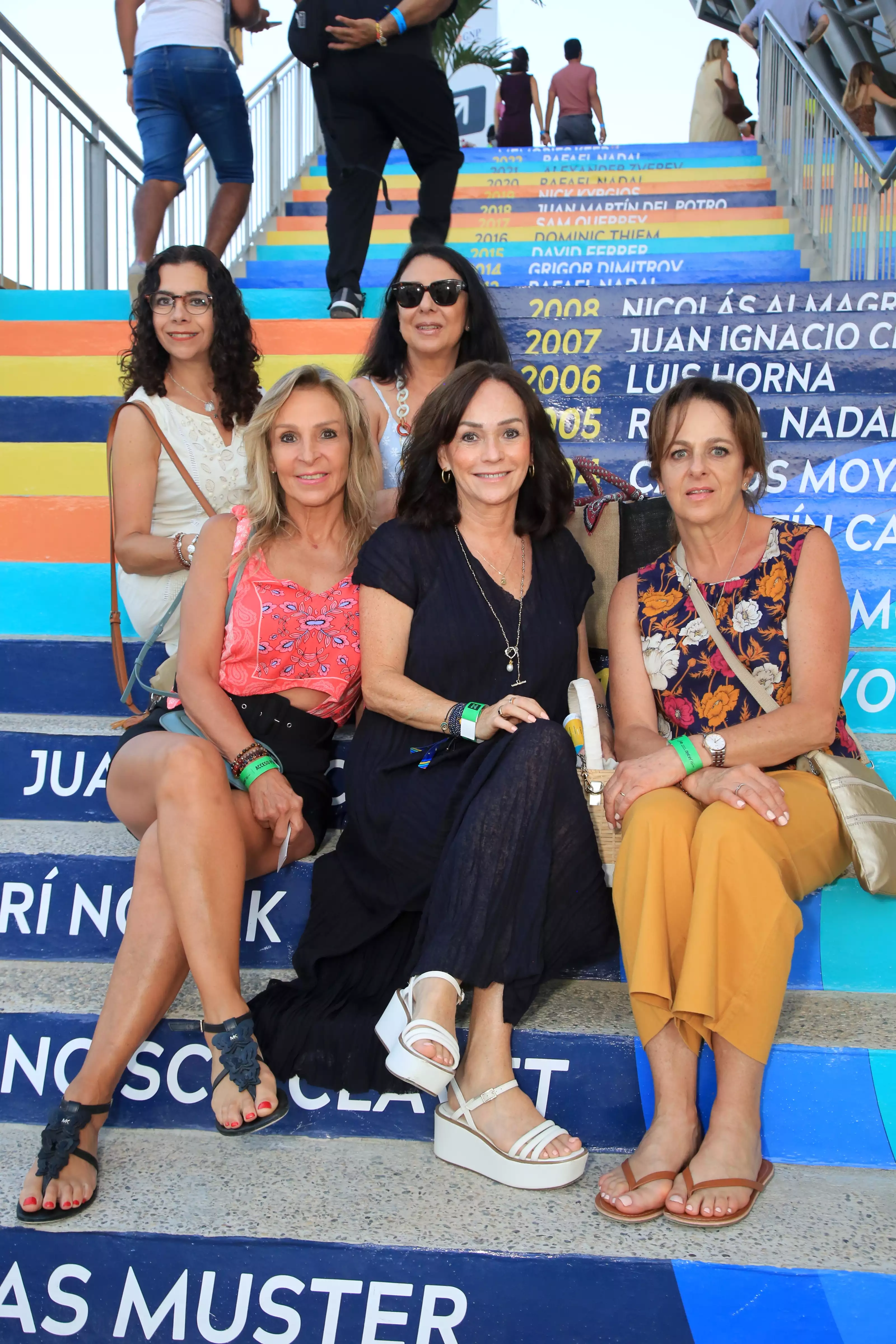 Jacqueline Boyer, Christiane Hank y Gina Castellanos en el segundo día ...