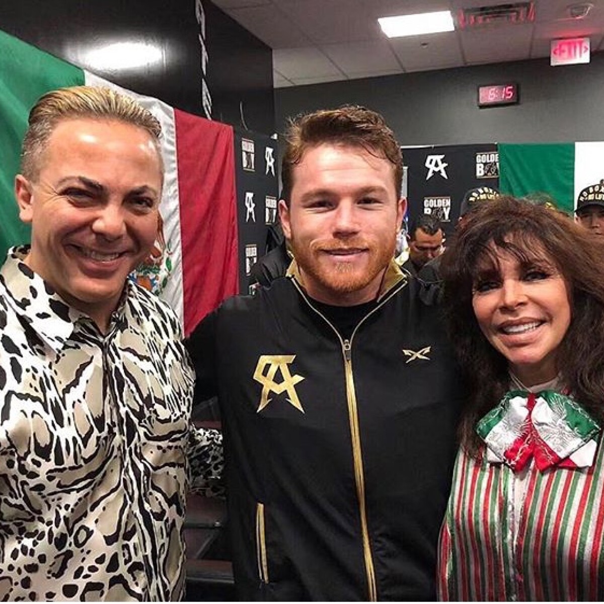 Estas fueron las muestras de apoyo de los famosos para El Canelo