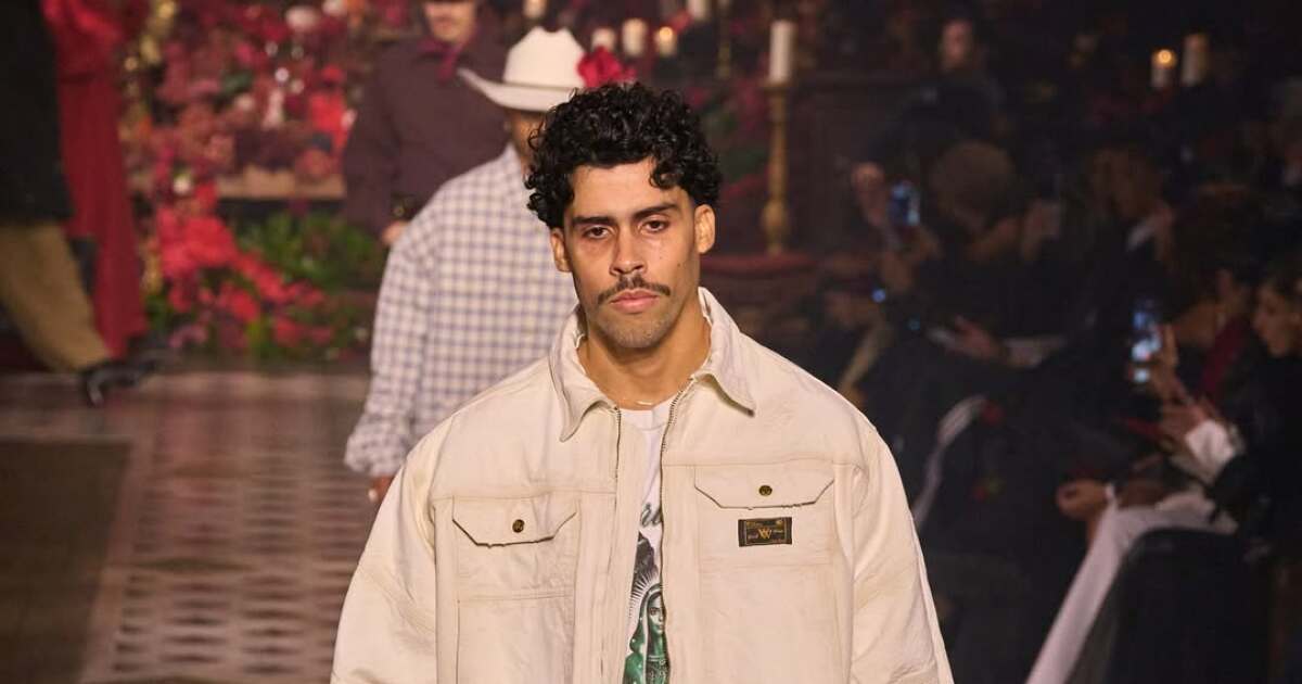 Bernie Martínez Ocasio, el hermano de Bad Bunny que brilla en el modelaje
