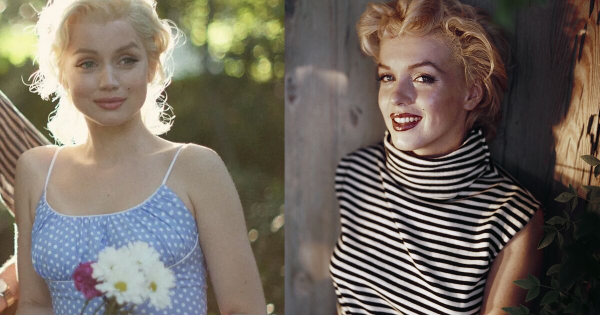 Ana de Armas es la nueca Marilyn Monroe y así es como la transformaron