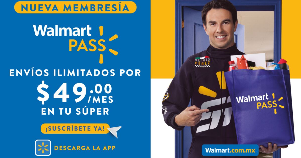 Con Walmart PASS será más sencillo recibir tus compras en tu hogar