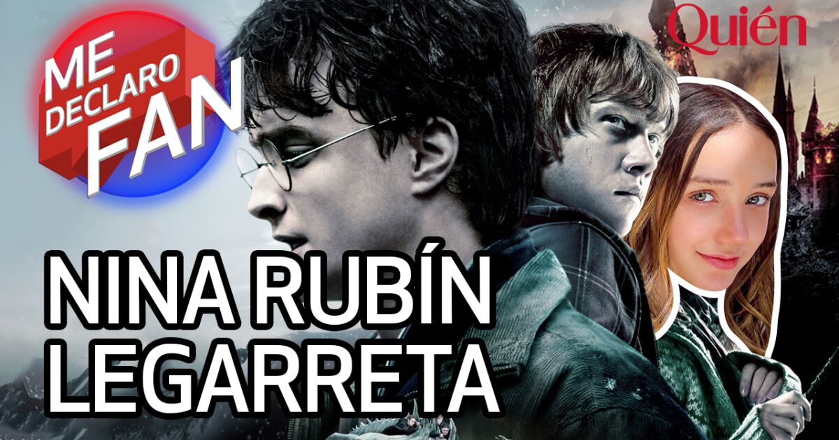Nina Rubín es fan de Harry Potter | #MeDeclaroFan