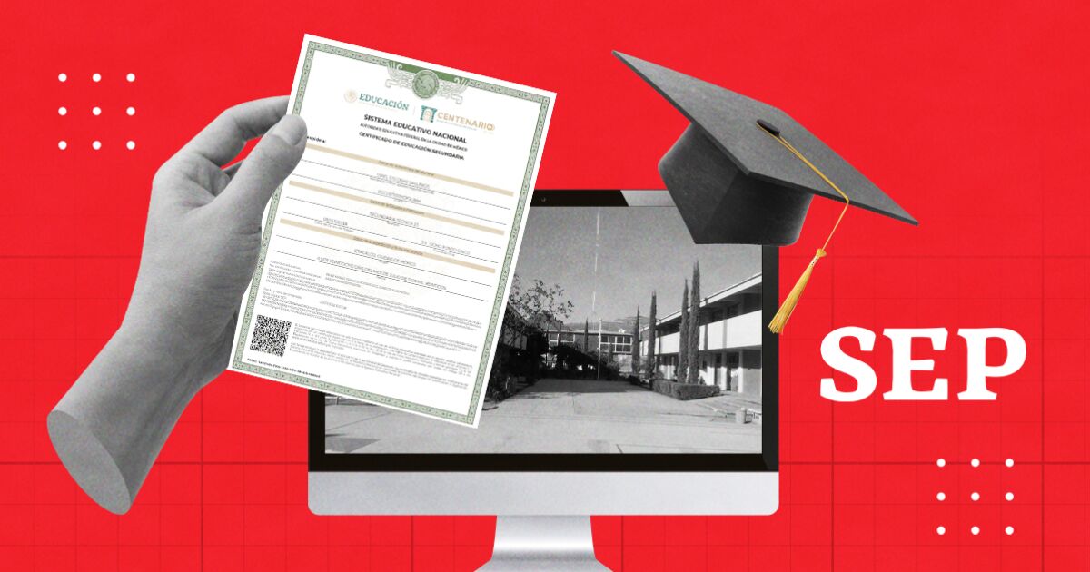 Cómo imprimir el certificado de secundaria de la SEP