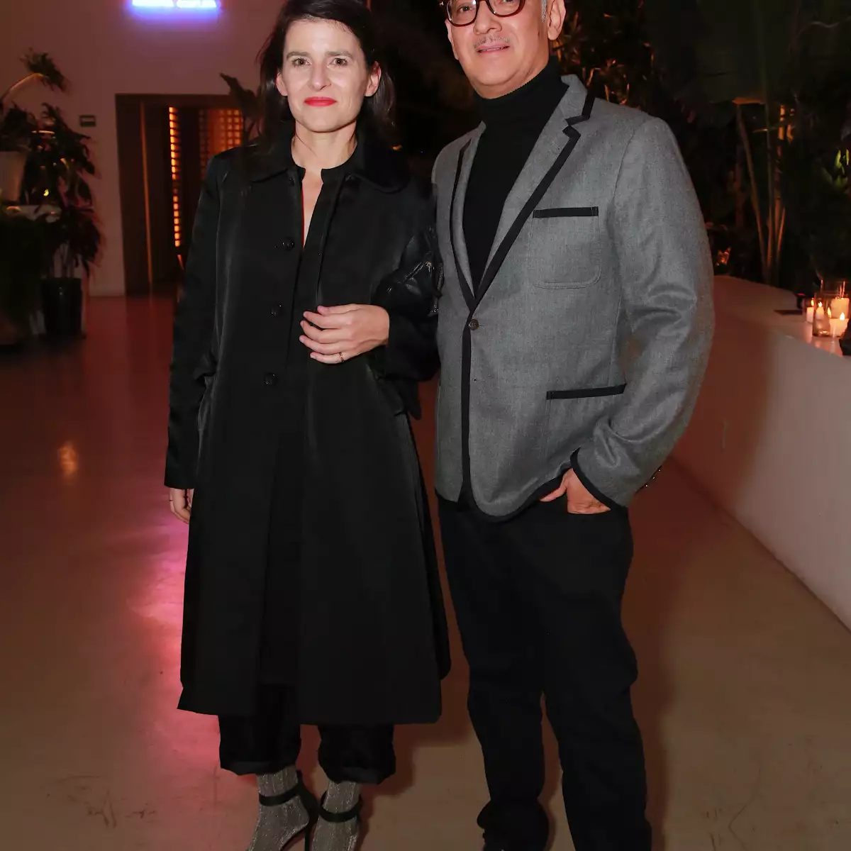 Mario García Torres y Mariangeles Reygadas en la cena de los 30 años de ...