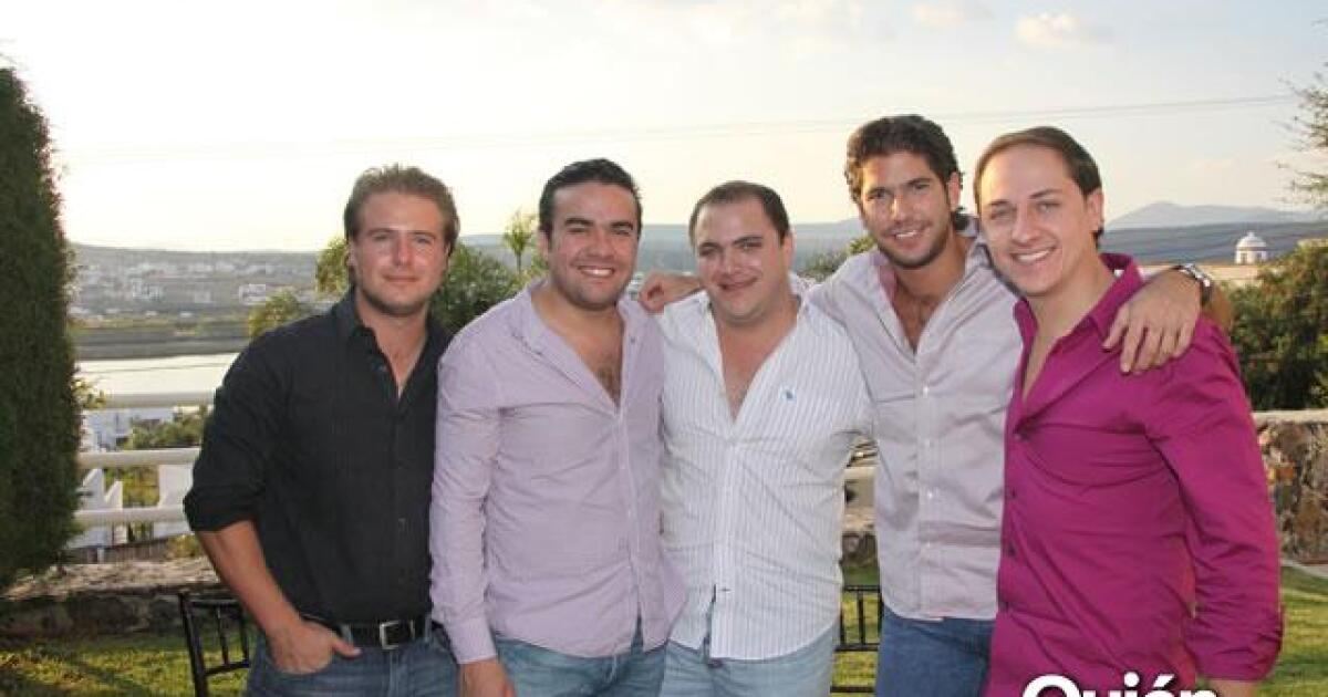 Rodrigo Ruiz de Teresa en la comida de Enrique Fausto